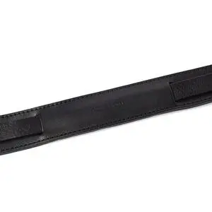 HENDER SCHEME Leather Camera Strap - Black