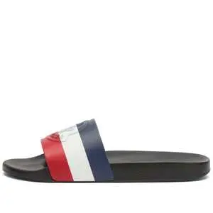 Moncler Basile Pool Slides - Navy