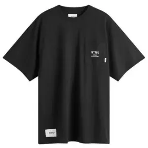 Wtaps 23 Print Pocket T-Shirt In Black - 60% Off | Editorialist