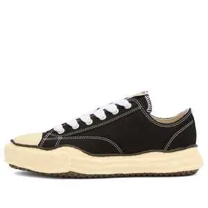 Mihara Yasuhiro Peterson Vintage Sole Low-top Sneakers - Black