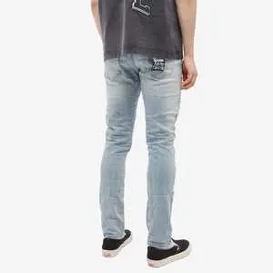 Ksubi Chitch Slim Jeans - Blue Punk Trashed