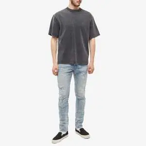 Ksubi Chitch Slim Jeans - Blue Punk Trashed
