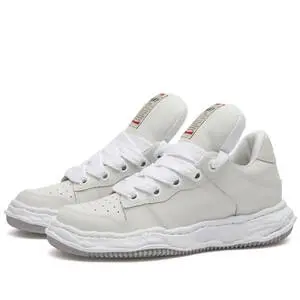 Mihara Yasuhiro Wayne Leather Sneakers - White
