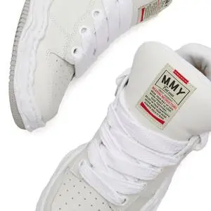 Mihara Yasuhiro Wayne Leather Sneakers - White