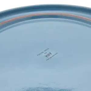 HAY Barro Dinner Plate Set Of 2 - Dark Blue