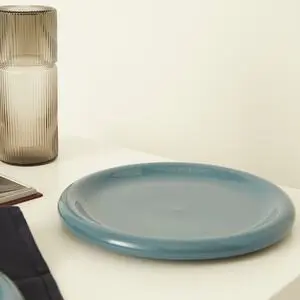 HAY Barro Dinner Plate Set Of 2 - Dark Blue