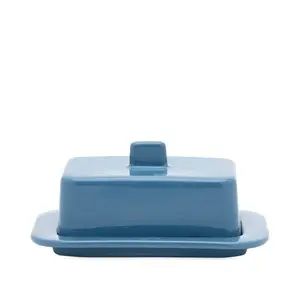 HAY Barro Butter Dish - Dark Blue