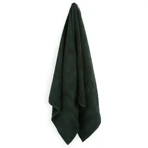 TEKLA Organic Terry Bath Towel - Forest Green