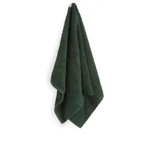 TEKLA Organic Terry Hand Towel - Forest Green