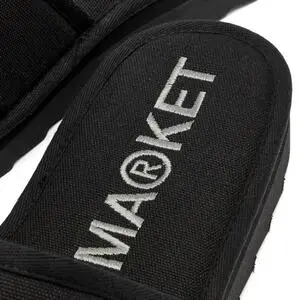 MARKET Smiley Upside Down Hotel Slippers