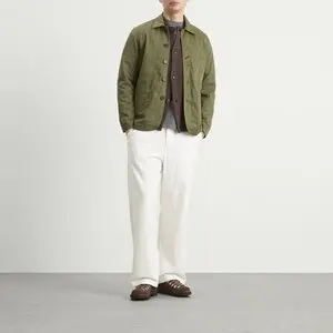 Universal Works Bakers Chore Jacket - Light Olive