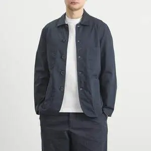 Universal Works Bakers Jacket - Navy