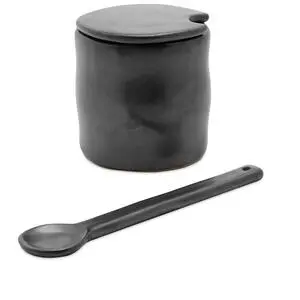 FERM LIVING Flow Jar With Spoon