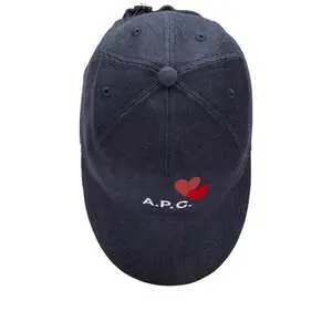 A.p.c. Valentines Logo Cap
