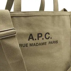 A.p.c. Recuperation Heavy Canvas Tote Bag