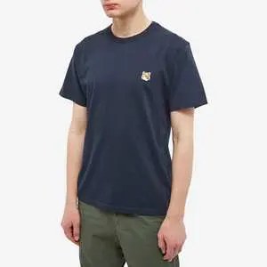 Maison Kitsuné Fox Head Patch Classic T-shirt