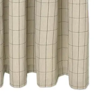 FERM LIVING Chambray Shower Curtain