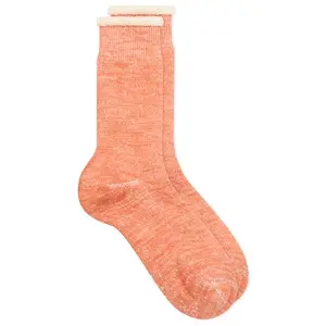 ROTOTO Double Face Socks - Orange