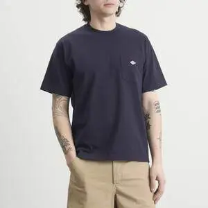 DANTON Pocket T-shirt - Navy