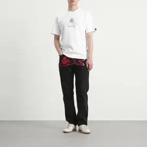 ICECREAM Running Dog Denim Jeans - Black