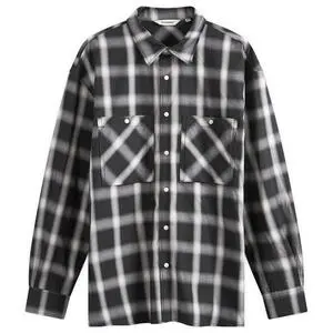 UNIFORM BRIDGE Two Pocket Check Shirt