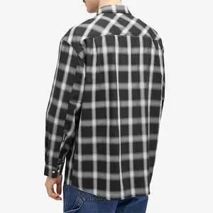 UNIFORM BRIDGE Two Pocket Check Shirt