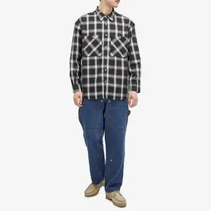 UNIFORM BRIDGE Two Pocket Check Shirt