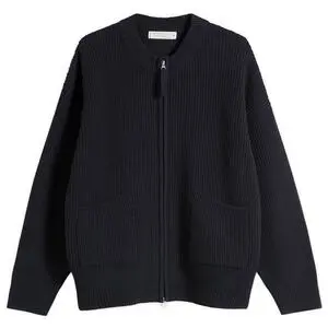 FRIZMWORKS Wool Deck Zip Cardigan - Navy