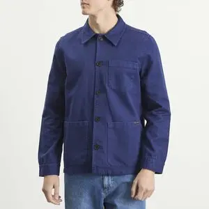 Nudie Jeans Barney Worker Jacket - Mid Blue