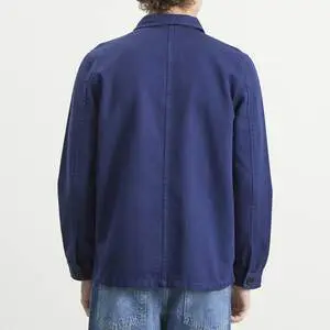 Nudie Jeans Barney Worker Jacket - Mid Blue