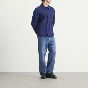 Nudie Jeans Barney Worker Jacket - Mid Blue