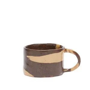 FERM LIVING Ryu Mug Low - Sand/brown