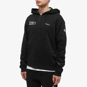 Moncler Genius X Fragment Zip Up Hoody - Black | Editorialist