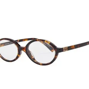 Miu Miu Regard Blue Light Glasses - Clear