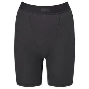 SKIMS Cotton Rib Boxer - Soot