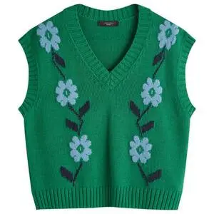 WEEKEND BY MAX MARA Knitted Waistcoat - Green