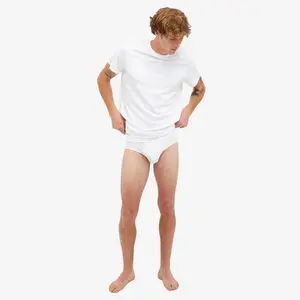 SKIMS Cotton Brief 3-pack - Chalk
