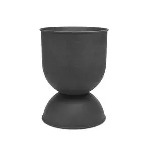 FERM LIVING Hourglass Pot Small - Black