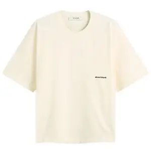 ABOUT:BLANK Box Logo T-shirt - Oat/black