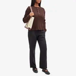 Donni. Thermal Henley Top