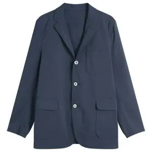 BEAMS 3 Button Coolmax® Seersucker Blazer