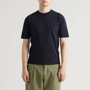 DRAKE'S Hiking T-shirt - Navy