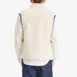 DRAKE'S Boucle Wool Fleece Vest