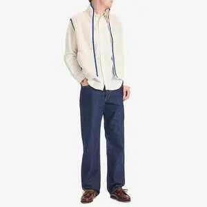 DRAKE'S Boucle Wool Fleece Vest