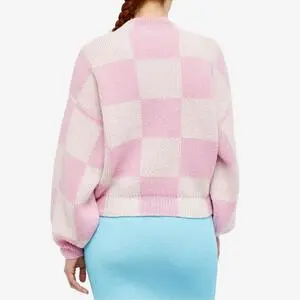 Stine Goya Adonis Checkerboard Knitted Jumper