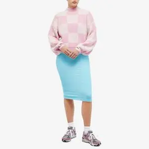 Stine Goya Adonis Checkerboard Knitted Jumper