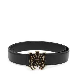 Amiri Ma Logo Belt - Black