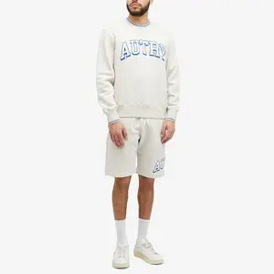AUTRY Embossed Logo Sweat Shorts