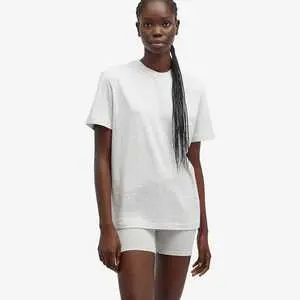 SKIMS Boyfriend T-shirt - Light Heather Grey