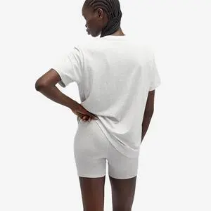 SKIMS Boyfriend T-shirt - Light Heather Grey